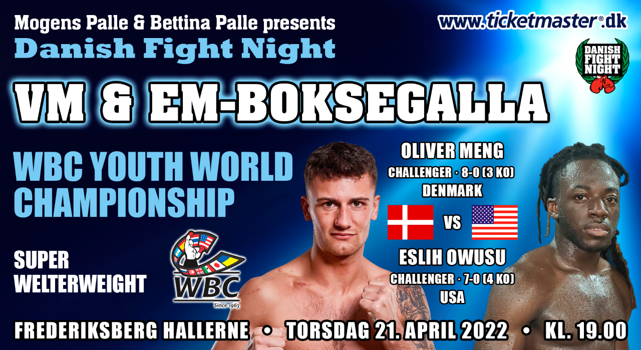 Ubesejrede supertalenter brager sammen: Oliver Meng skal kæmpe om WBC ...