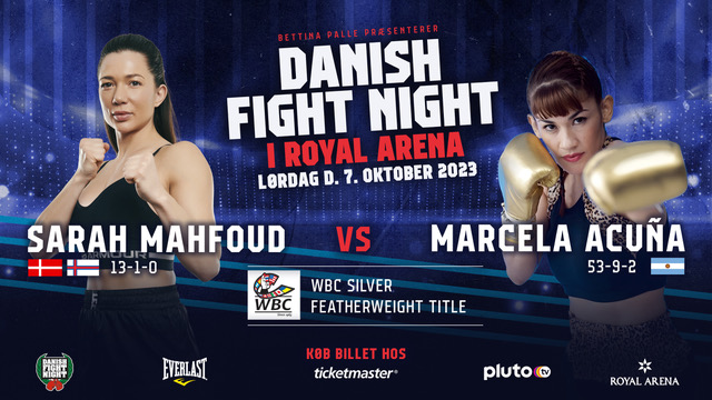 Sarah Mahfoud glæder sig til titelkamp mod argentinsk bokselegende: En ...