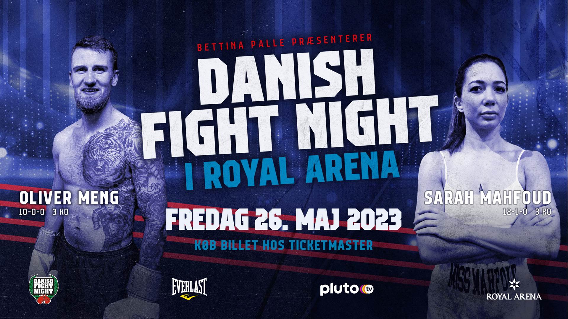 Program for Danish Fight Night i Royal Arena 26. maj 2023 | Danish ...