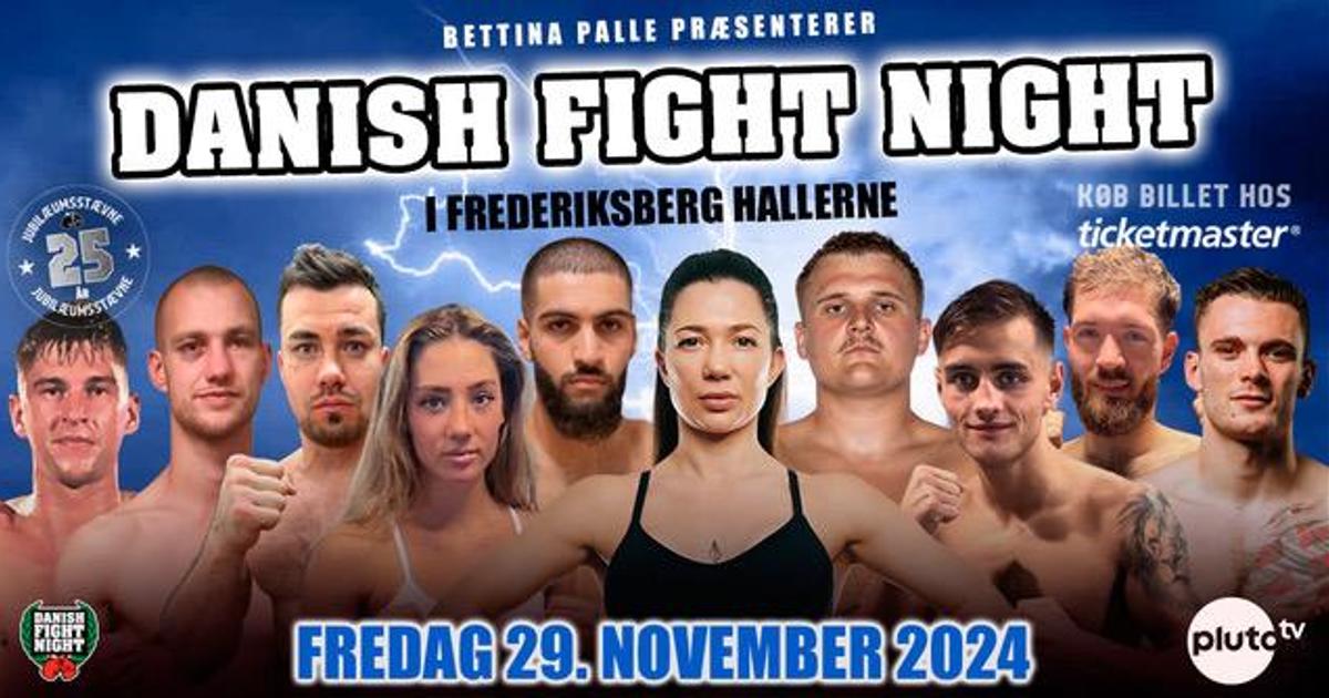 Kamprækkefølge: Sådan ser du fredagens boksegalla | Danish Fight Night