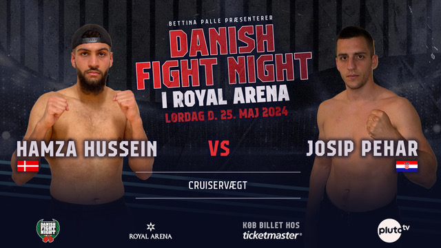 Talentfulde Hamza Hussein får kroatisk modstander i Royal Arena ...